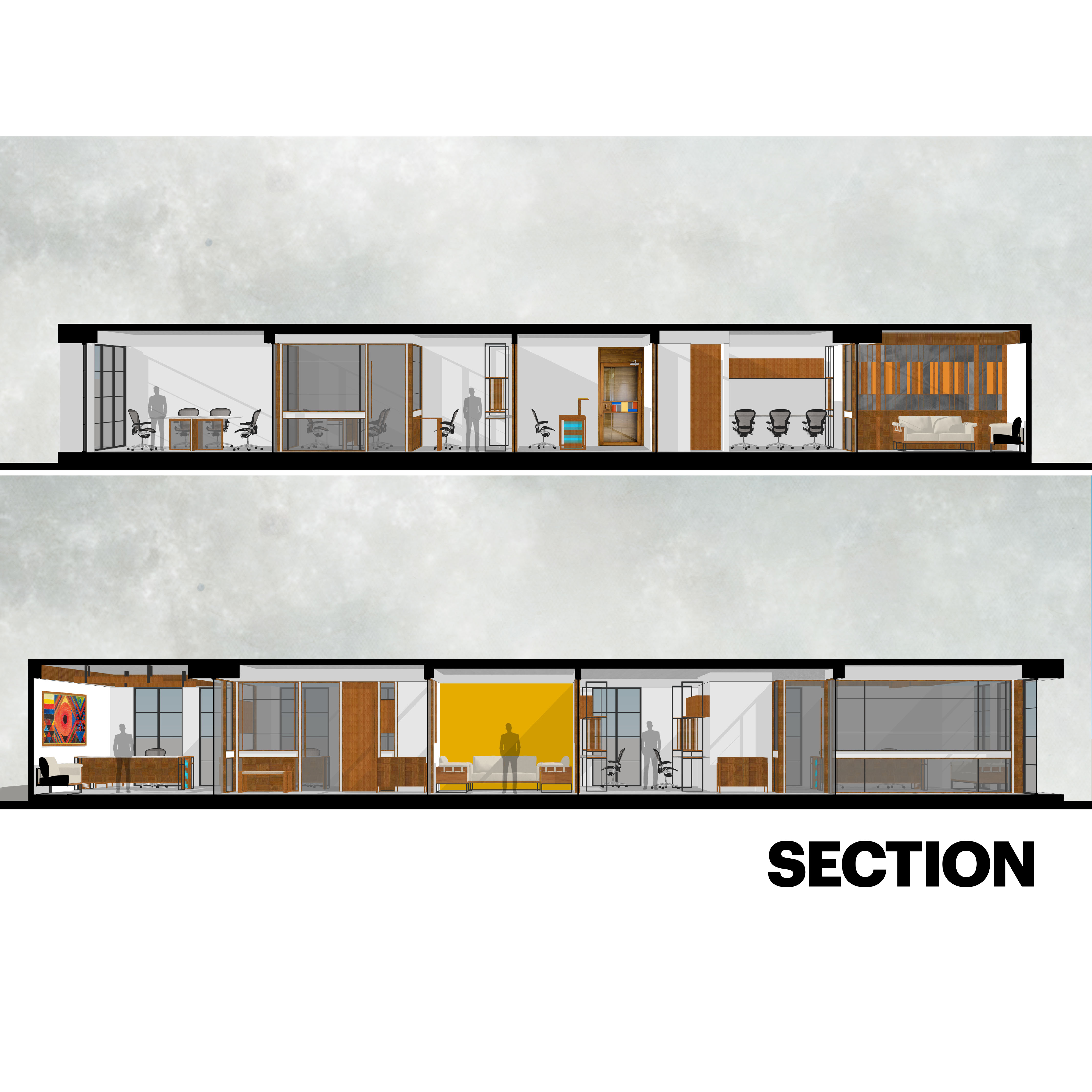 Mild Steel Office, An Office Interior – urban architectural collaborative